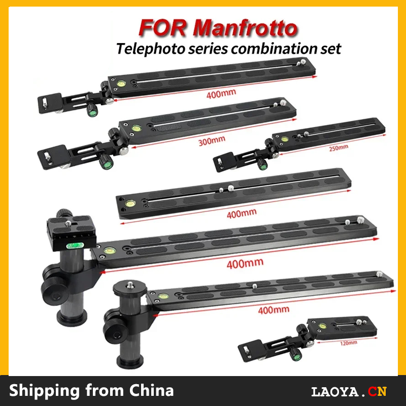 BEXIN Manfrotto Telephoto Quick Release Sliding Plate Camera Mount Zoom ...