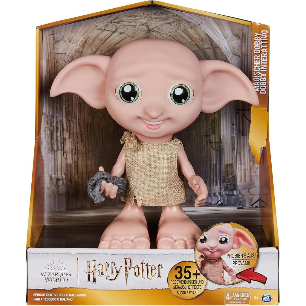 พ่อมดโลก Harry Potter Interactive Dobby Home Raising Elf Dolls มากกว่า ...
