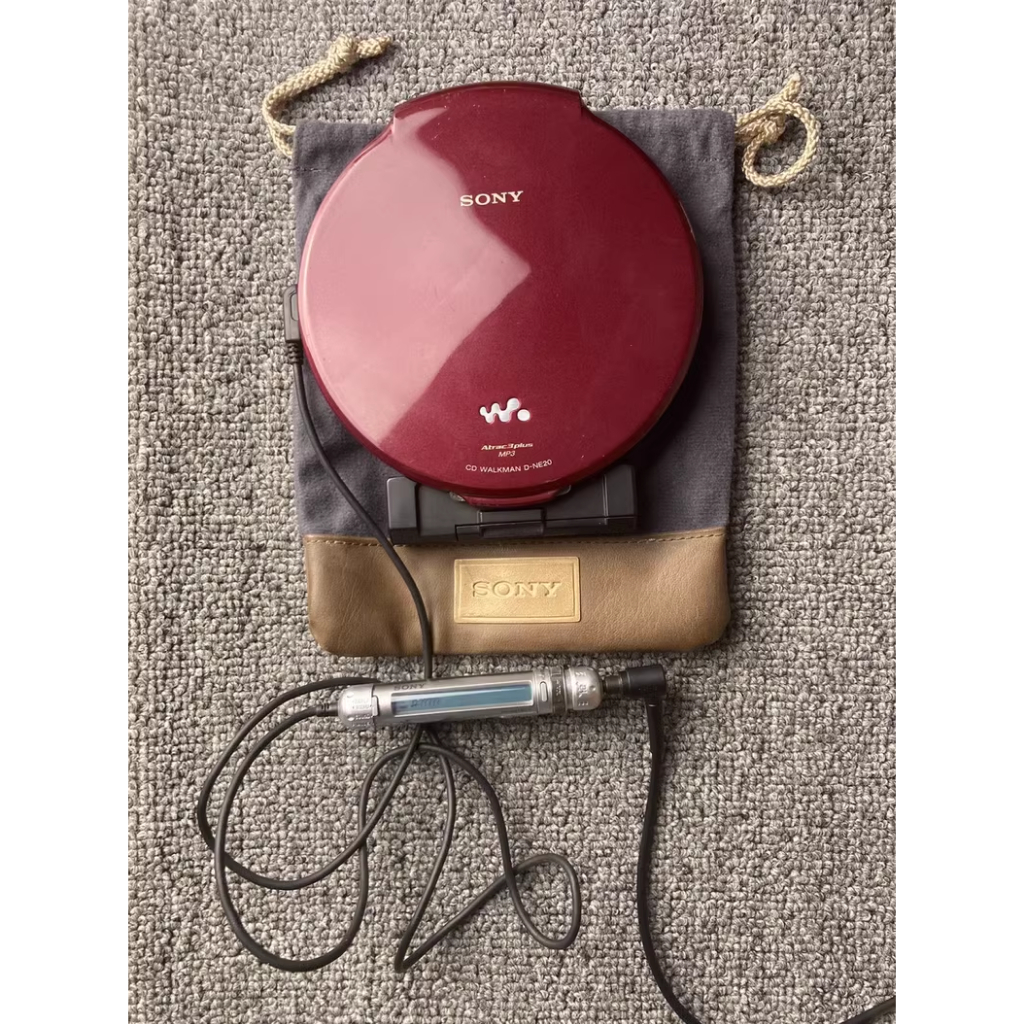 Sony Walkman D-NE20 ปุ่มเปิดใช้งานฟังก์ชั่นสีแดงที่ละเอียดอ่อน | Shopee ...