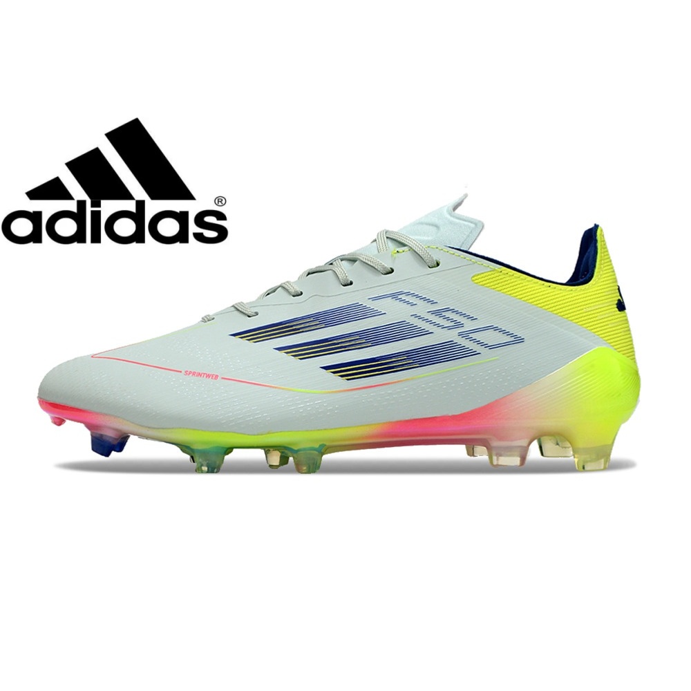 คุณภาพสูง F50 Elite Messi FG รองเท้าฟุตบอลแบบถักกลางแจ้งกันลื่นและทนต่อ ...
