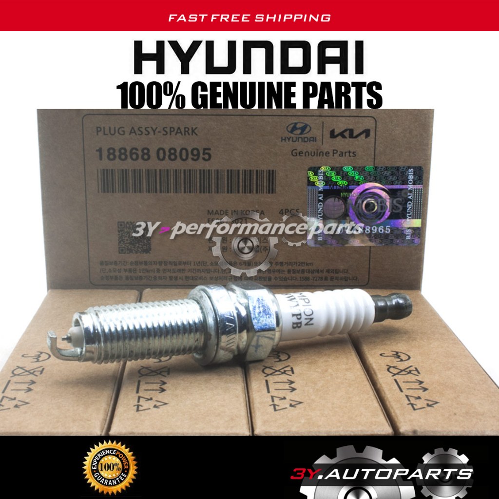 ของแท้ [ 18868-8095 ] SPARK PLUG SET (4PC) YURA ELR9ISP8+ / CHAMPION ...