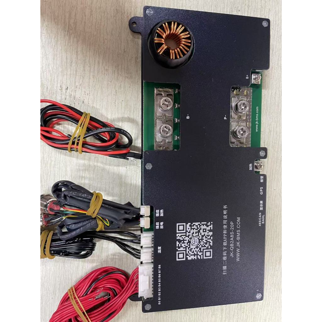 Jikong เริ่มต้นรถ 4S ถึง 8S 2A Active Balance BMS 3000A เครื่องยนต์รถจักรยานยนต์ 200A ชาร์จ ...