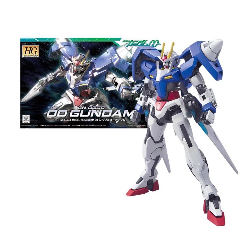 Bandai HG 00 22 1/144 GN-000 Gundam 00 Gundam Double Zero Assembly ...