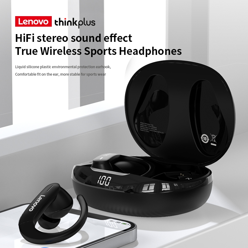 Lenovo Thinkplus T50 True Wireless Bluetooth OWS ชุดหูฟัง V5.2 TWS ชุดหูฟังกีฬา | Shopee Thailand