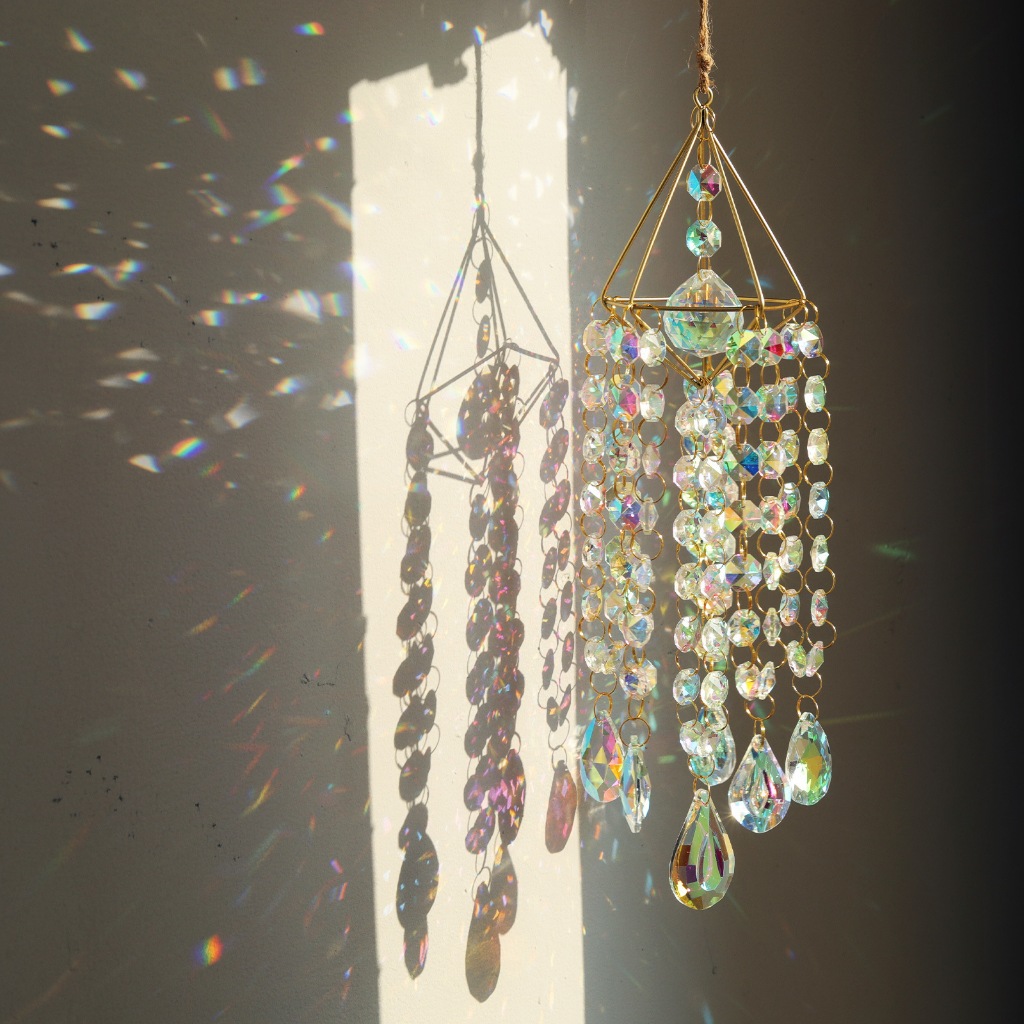 Suncatcher คริสตัล suncatcher, Light Shadow Wind Chimes Rainbow ...
