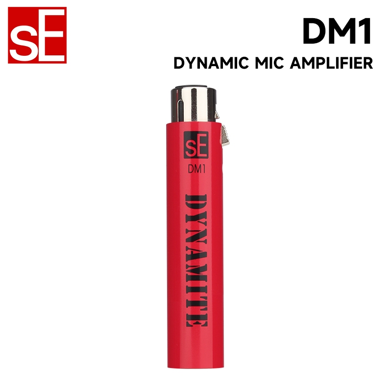Se DM1 Dynamite Active Inline Front Amplifier, Microphone Front Amplifier, Dynamite Microphone ...