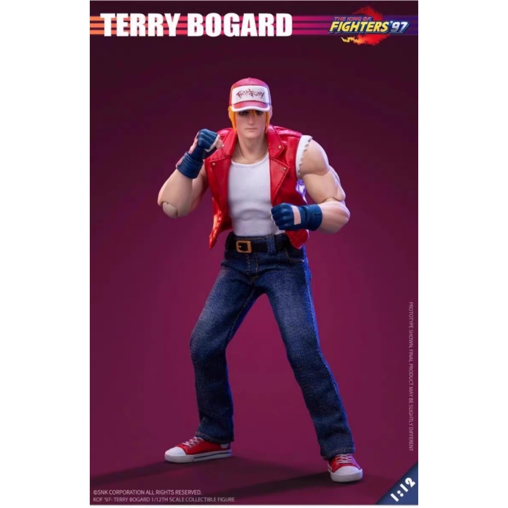 Tunshi Studio 1/12 King of Fighters 97 Terry Terry Berg Action Figure ...