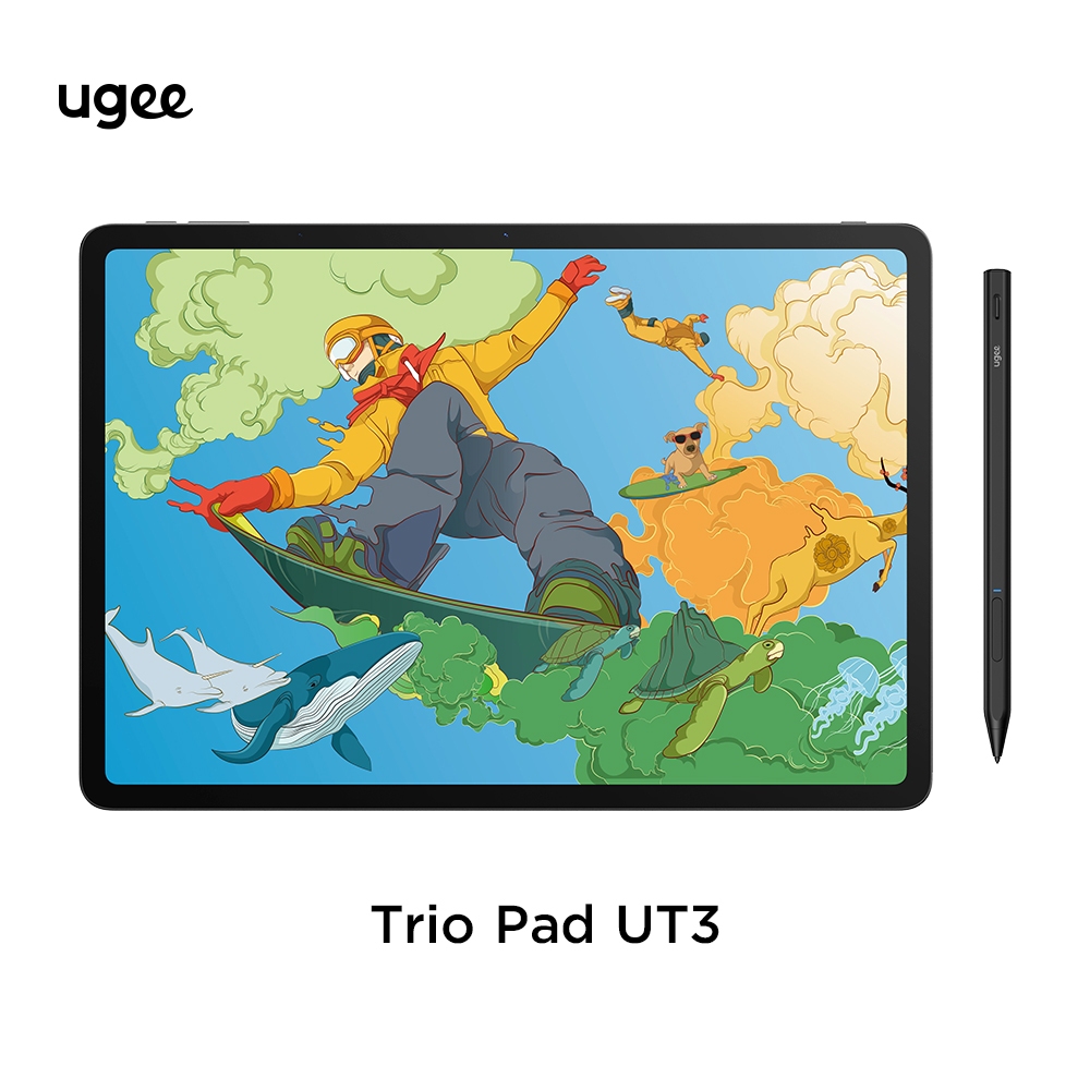 Ugee Android 14 Tablet Trio Pad UT3 8GB RAM + 256GB ROM ,14.25 นิ้ว ...