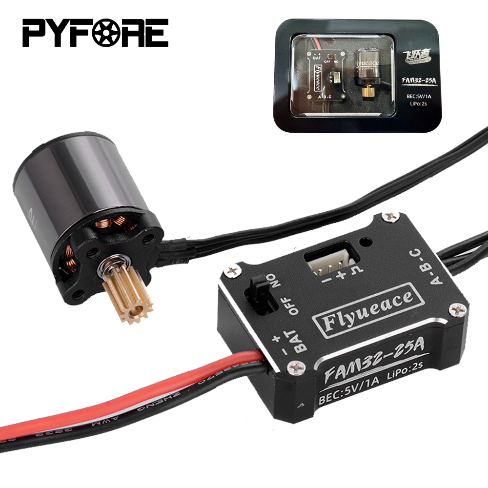 PYFORE 25A ESC 1212 3500KV ด้านนอกโรเตอร์มอเตอร์ Brushless Combo ...