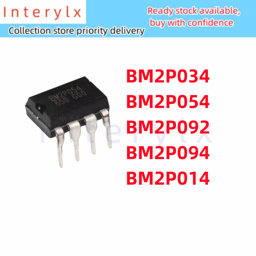 1 ชิ้น/ล็อต BM2P034 BM2P054 BM2P092 BM2P094 BM2P014 สวิทช์แรงดันไฟฟ้า Converter ชิป In-Line DIP ...