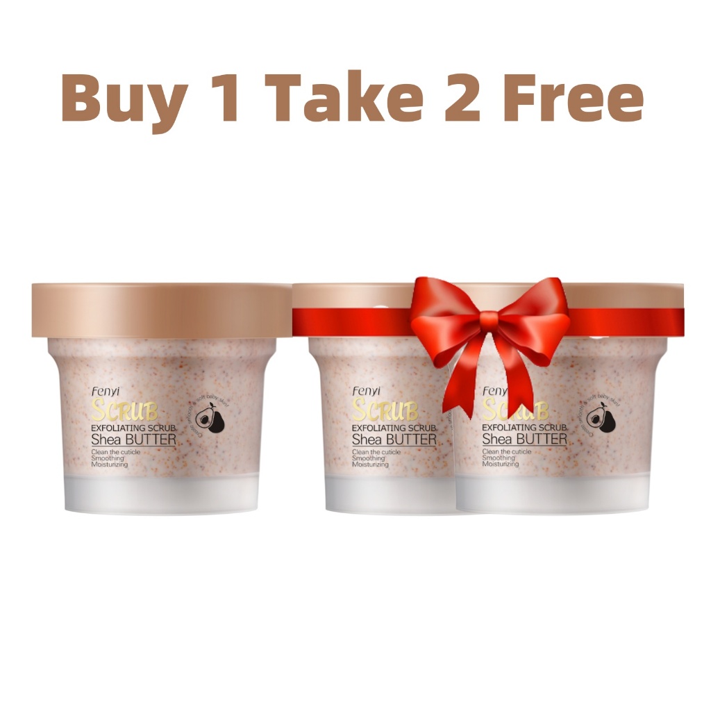 [ซื้อ 1 แถม 2]Fenyi Avocado Scrub Body Deep Cleaning Body Remove ...