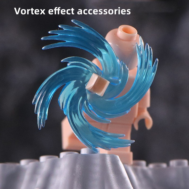 Flame Vortex อุปกรณ์เสริมเอฟเฟกต์พิเศษ Minifigure อุปกรณ์เสริมบล็อกตัว ...