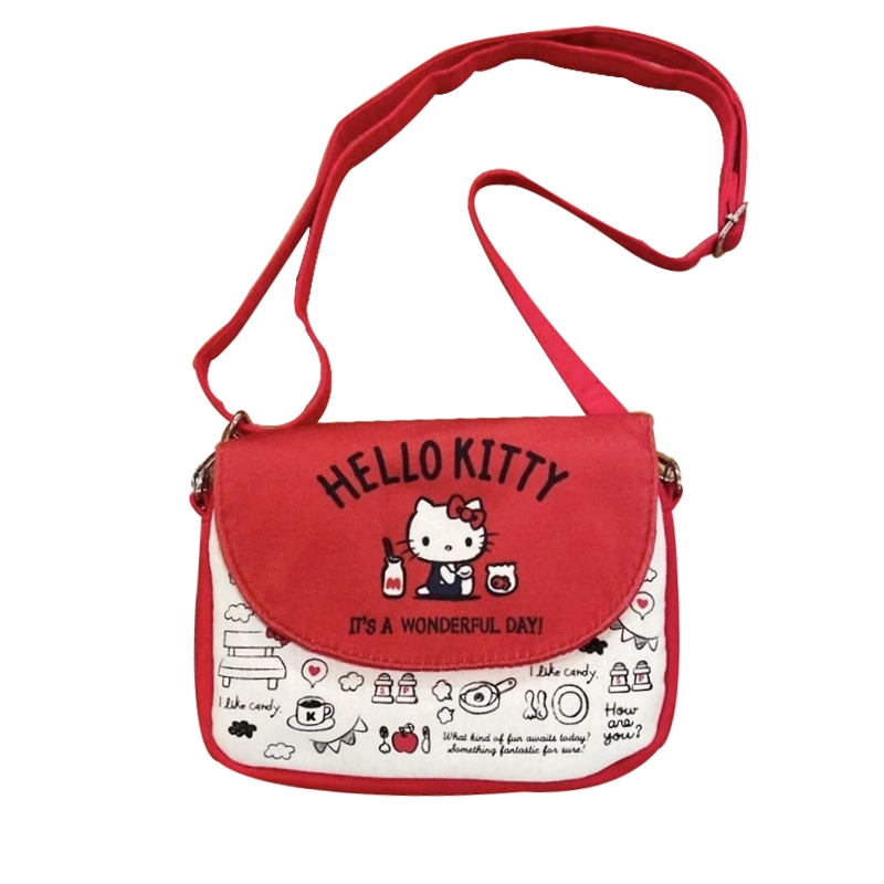 Lyn Hello Kitty กระเป๋าสะพายสะพายข้างญี่ปุ่นสําหรับเก็บเปลี่ยนมือถือ ...
