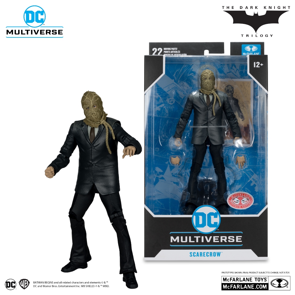 [ในสต็อก] Mcfarlane Toys BATMAN SCARECROW Red Platinum Edition ...