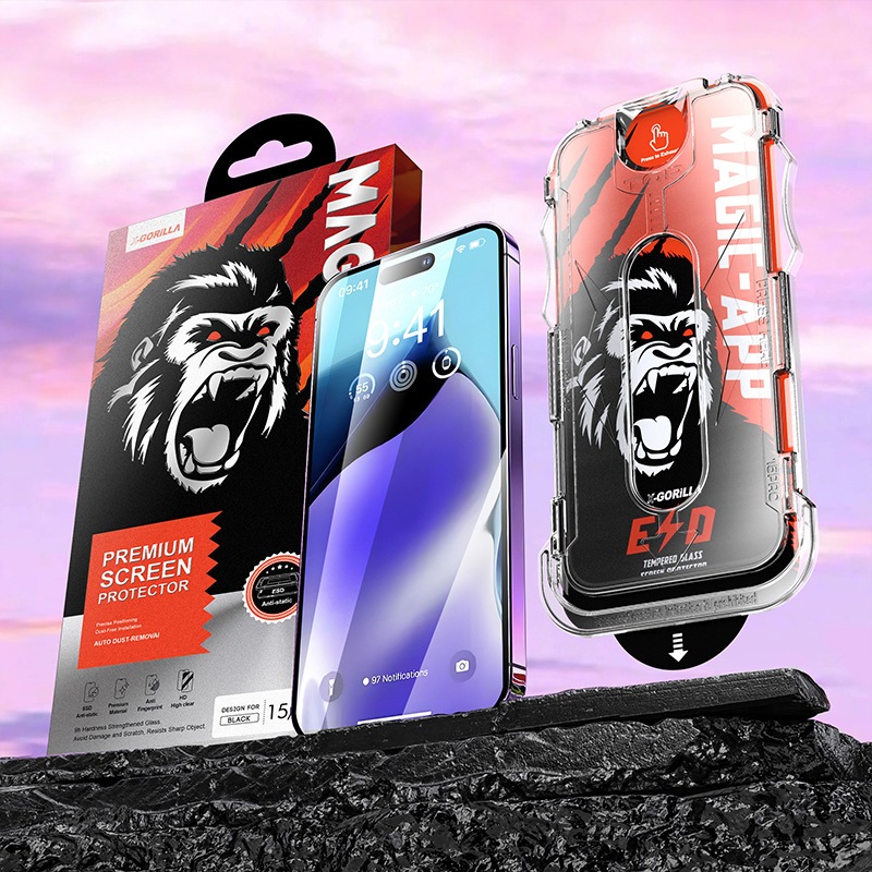 Hoce 8K คลุมทั้งหมดปกป้องหน้าจอสําหรับ iPhone 16e 15 14 13 12 11 16 Pro ...