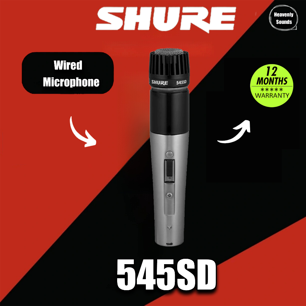 Shure 545SD ไมโครโฟนเครื่องดนตรีคลาสสิก | Shopee Thailand