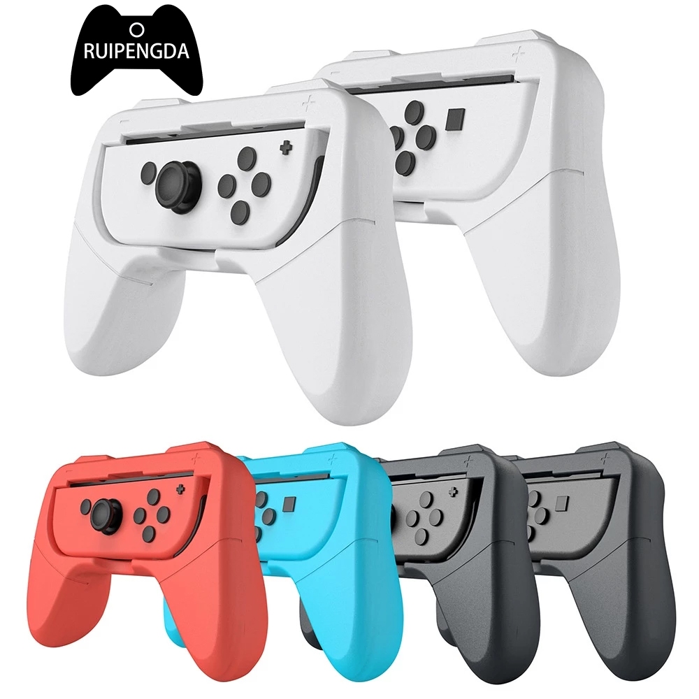 1 คู่ (2 ชิ้น) ซ้าย + ขวา JoyCon Grip Gamepad Brackets Hand Grip ...