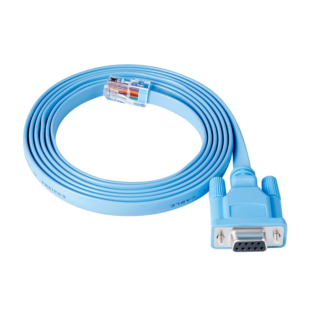 DTECH RS232 DB9 to RJ45 Console Cable Cisco Device Management Serial ...