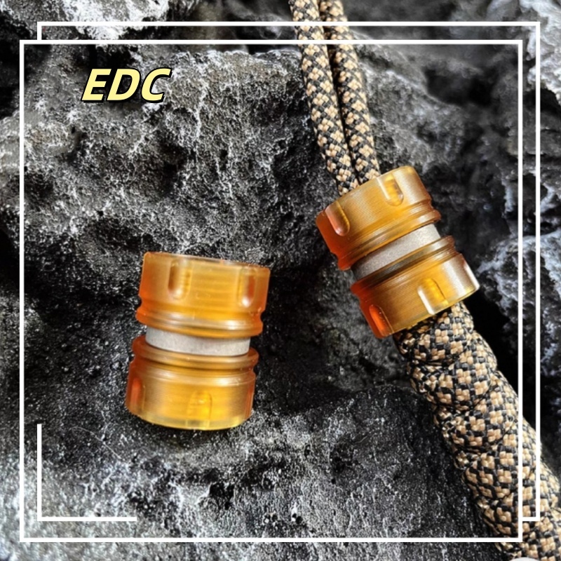 E มีดจี้โลหะผสมไทเทเนียมมีดจี้ Ultem ไทเทเนียมโลหะผสมไฟฉายหัวเข็มขัด ...