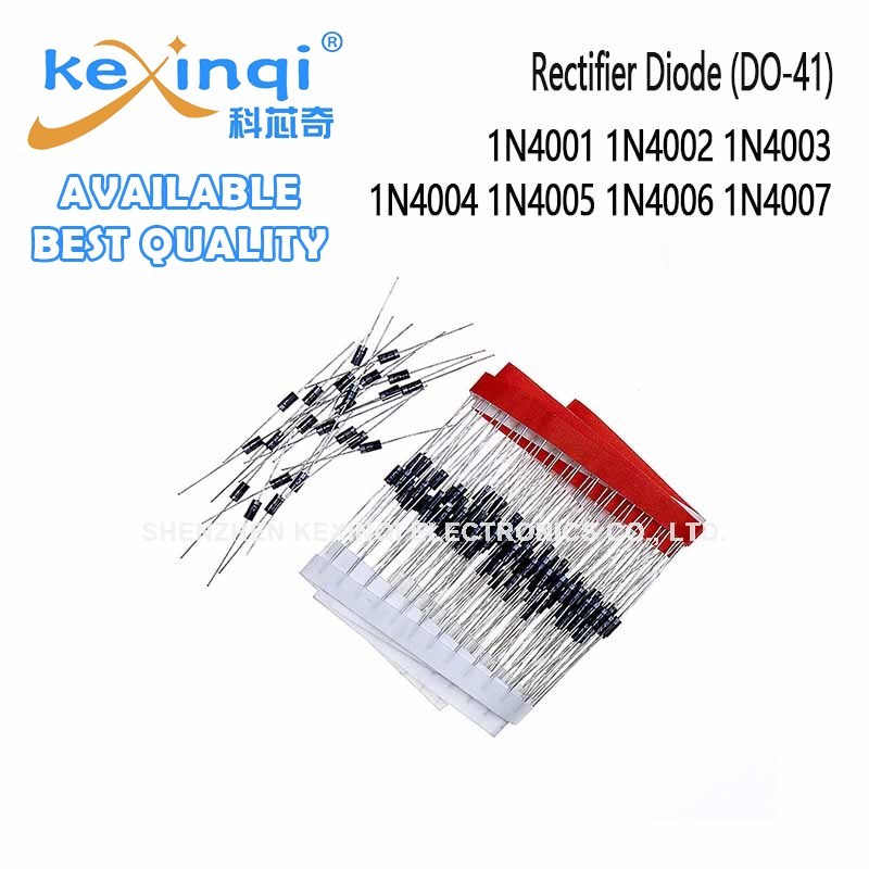 50 pcs 1N4007,4007,DO-41 Rectifier Diode คุณภาพสูง 1N4001,1N4002,1N4003,1N4004,1N4005,1N4006 ...