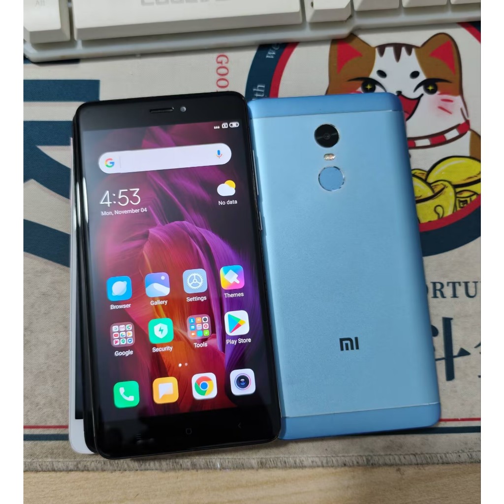 โทรศัพท์มือสองต้นฉบับ Xiaomi Note4X NOTE4 3G การทํางานโปรแกรมการปรับตัวการวิ่งได้อย่างบุบสลาย ...