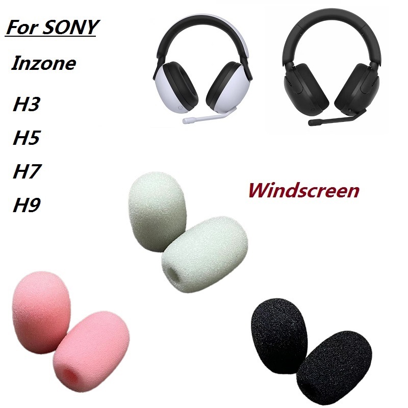 เปลี่ยน windscreen สําหรับ SONY INZONE H3 H5 H7 H9 เกมหูฟังเปลี่ยนหน่วย ...