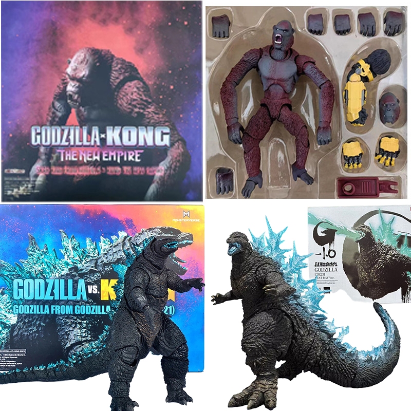 Shmonsterarts Skar King ประกอบของเล่น Minus One Godzilla 2023 Action Figure Neca Godzilla 2024 ...