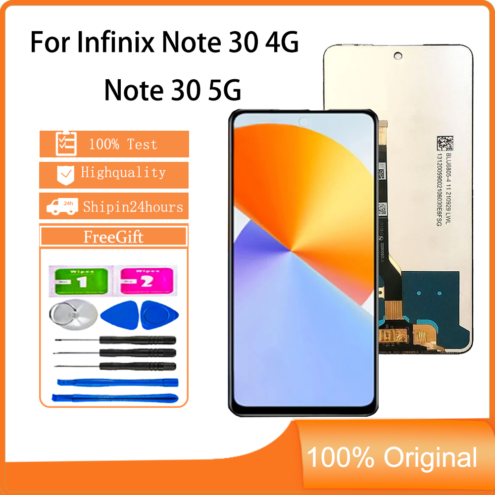 สําหรับจอแสดงผล Infinix Note 30 4G X6833B X6716B 30 5G X6711 เปลี่ยน ...