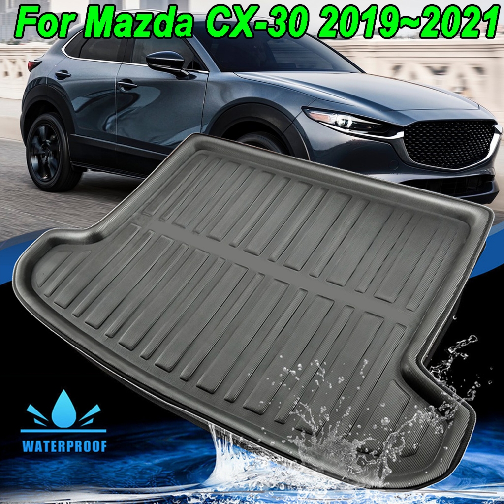 สําหรับmazda CX-30 CX30 2019 - 2021 รถด้านหลังCargo Matชั้นBoot Linerถาดที่กําหนดเองOEM | Shopee ...
