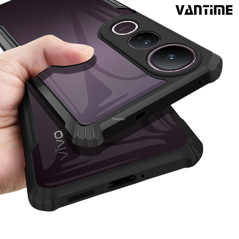 สําหรับ vivo V50 Lite 5G V40 Pro V30e V30 V29 V29e V27 V27e V25 V25e กรณี Edge-Reinforced กัน ...