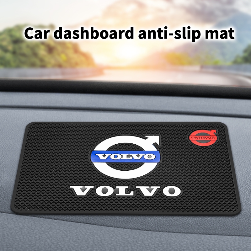 Volvo รถยนต์พิเศษคอนโซลกลางแผ่นกันลื่นสําหรับ Volvo XC60 XC90 XC40 S90 S60 V60 V90 ชาร์จใหม่ได้ ...
