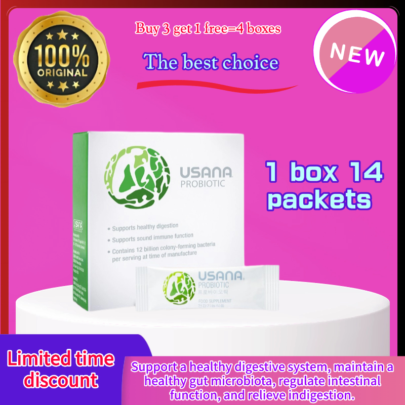 100%Original USA โฟมล้างมือโปรไบโอติก USANA 超级益生 ของแท้ 100% (14 Stick ...