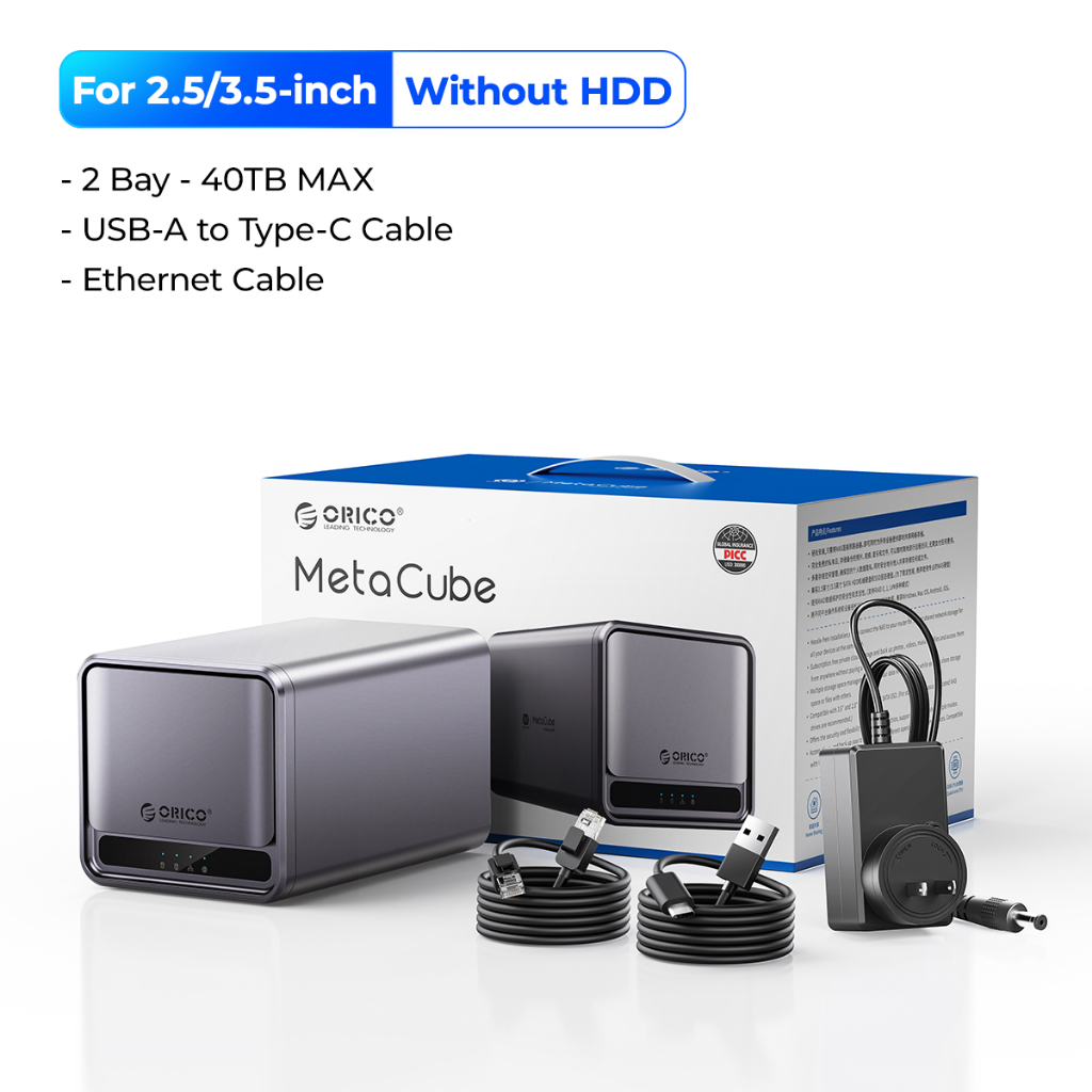 Orico NAS Metabox Private Cloud NAS Storage Networkable Enclosure รองรับโหมด RAID ความเร็ว ...