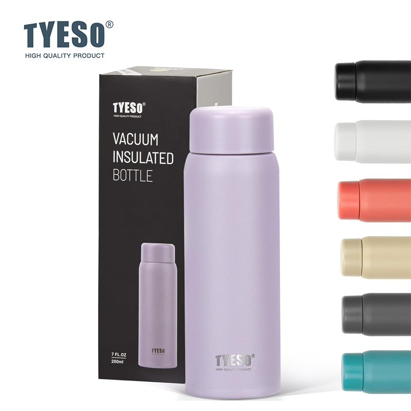 Tyeso Mini pocket Bottle สแตนเลสคู่ 150ml/200ml TS-8715B/TS-8716B ...
