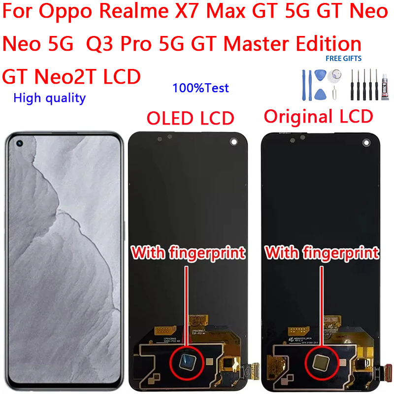 สําหรับOppo Realme X7 Max GT Neo Neo Q3 Pro 5G GT Master Edition GT ...