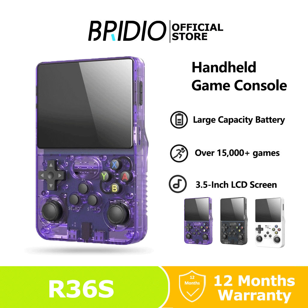 Lenovo Gamecove R36S คอนโซลเกมมือถือย้อนยุค 3.5 นิ้ว IPS ระบบ Linux ...