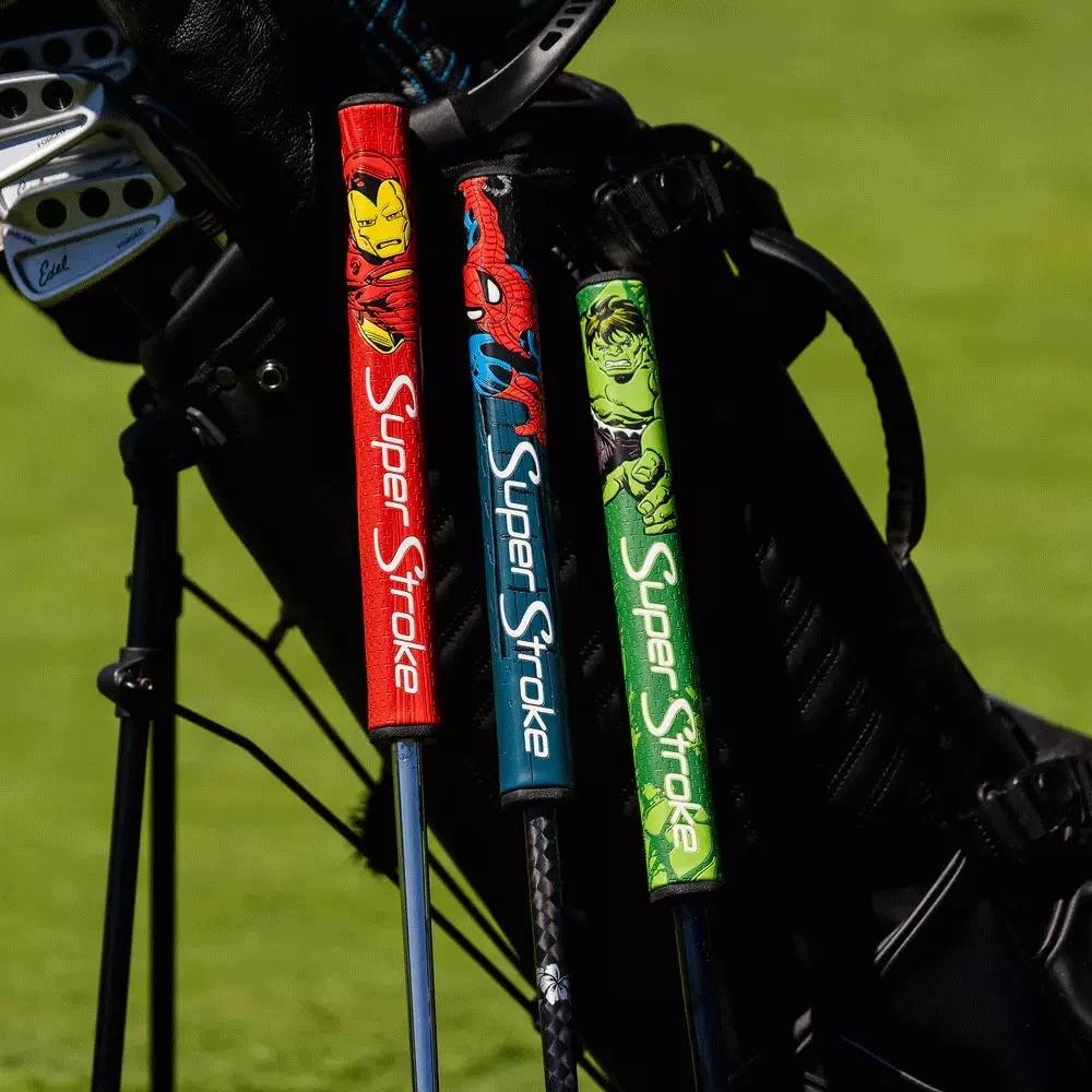 ใหม่ SuperStroke Zenergy Tour 2.0 Marvel Spider man iron man Golf ...