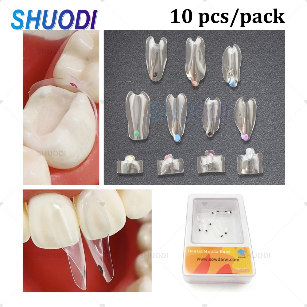 10 ชิ้น/แพ็คทันตกรรม Clear Matrix Anterior Posterior Fit Bioclear BT ...
