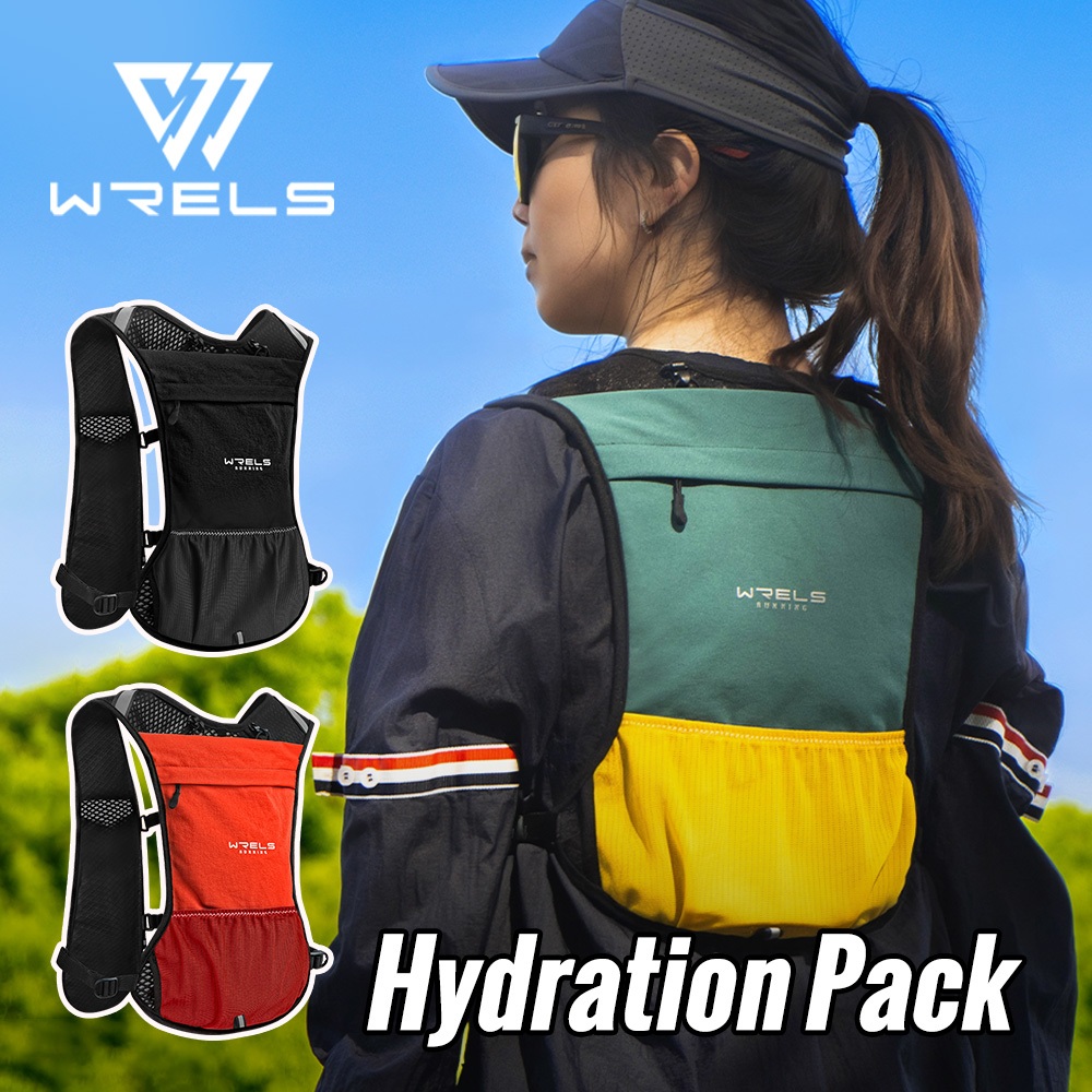 WRSLS กระเป๋าเป้วิ่งข้ามประเทศ มัลติฟังก์ชั่น น้ําหนักเบา ปรับได้ เหมาะ ...