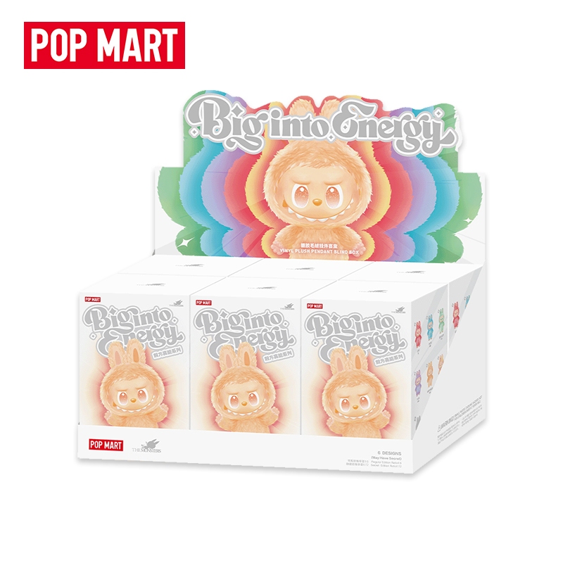 【ของแท้ 100%】POPMART LABUBU3.0 THE MONSTERS Front High Energy Series-Vinyl Plush Pendant Mystery ...