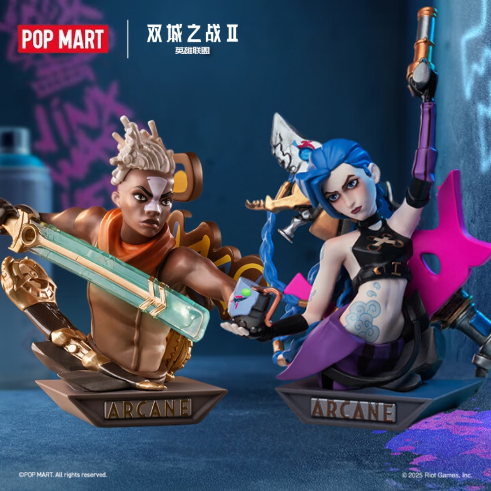 P POPMART League of Legends First Bullet Mystery Box ของเล่นของขวัญอิน ...