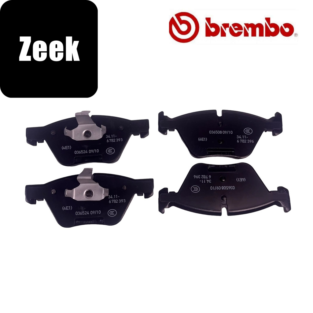 BMW E60 E61 ผ้าเบรคหน้า Swag 34116763617 34116763618 | Shopee Thailand