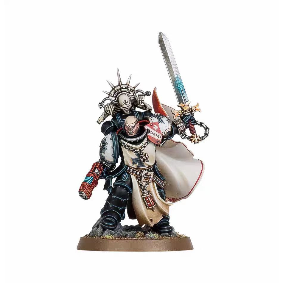 25187 โมเดลเรซิ่น สีขาว รุ่น E090 Black Templar Marshal ต้องประกอบสีด้วยตัวเอง | Shopee Thailand