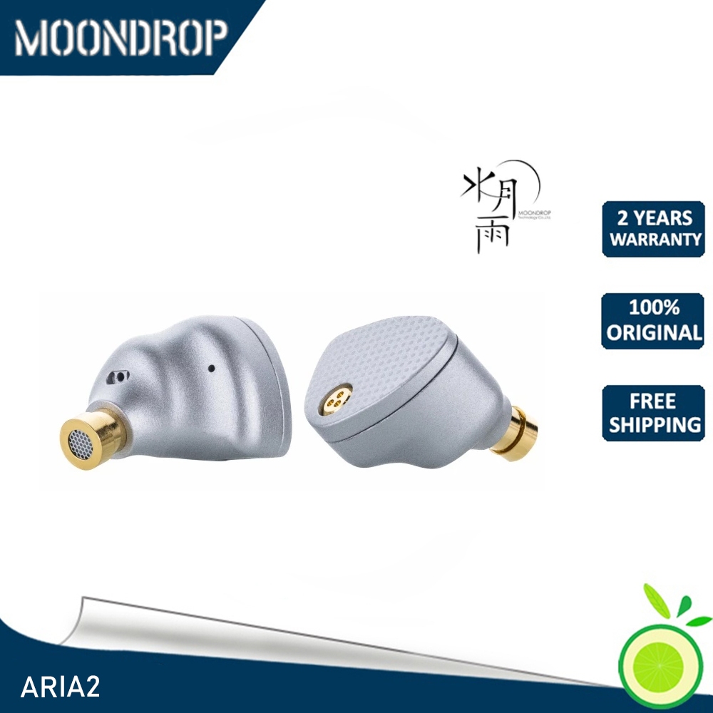 MOONDROP ARIA2 หูฟังประสิทธิภาพสูง IEMs หูฟังที่ถอดออกได้สาย 0.78 มม.2Pin 3.5 + 4.4 มม.ปลั๊ก ...