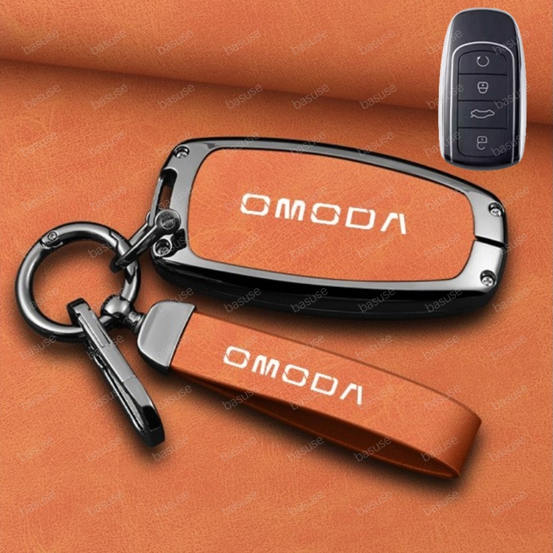 All- ใหม่ Chery Omoda 5 C5 Key Cover Case สังกะสีหนังรถป้องกันพวงกุญแจ ...