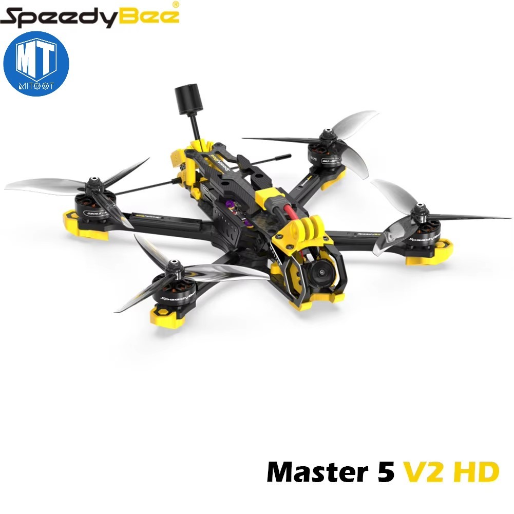 SpeedyBee Master5 V2 FPV Drone: 5" Freestyle O3 HD, F405 V3 FC 2306 6S Brushless Pro Racing Quad ...