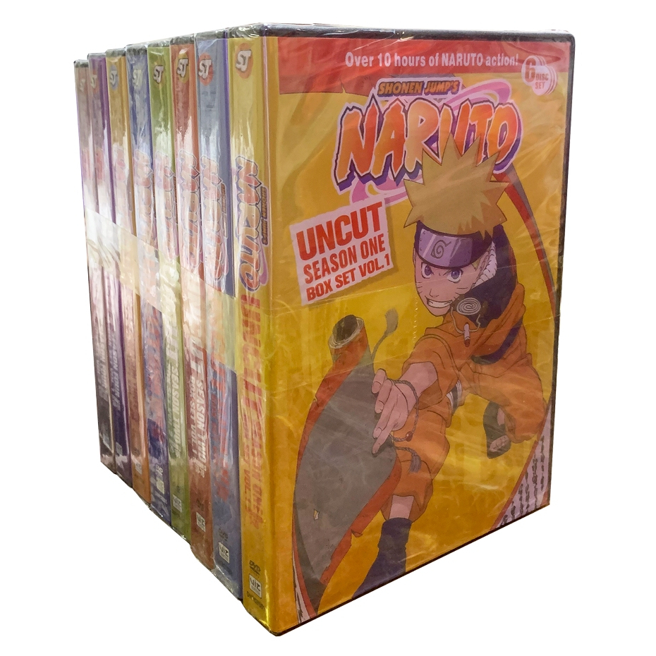 อะนิเมะ Naruto Complete Works 48 Disc Naruto Uncut Complete All Season ...