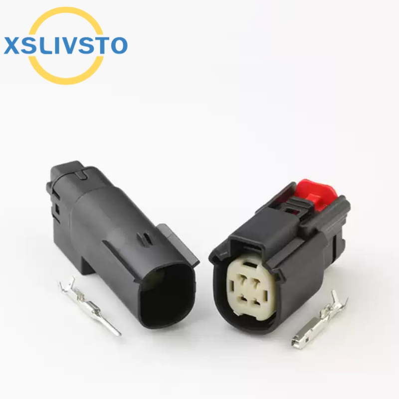 1 ชุด 4 Pin Auto กันน้ําเชื่อมต่อรถไฟท้าย sensor สายปลั๊ก 33472-4001 33482-4001 สําหรับ Ford ...