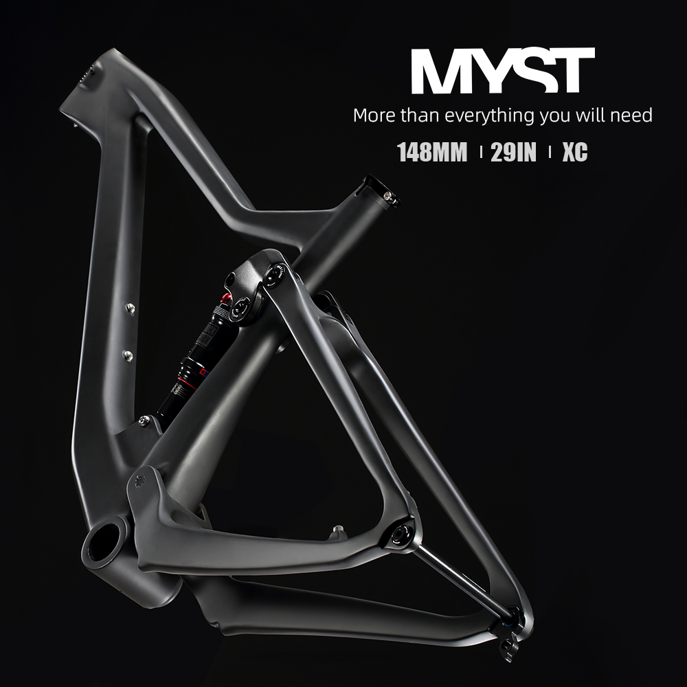 2025 lexon MTB กรอบ XC กรอบจักรยาน Carbon Full Suspension 29er Boost ...