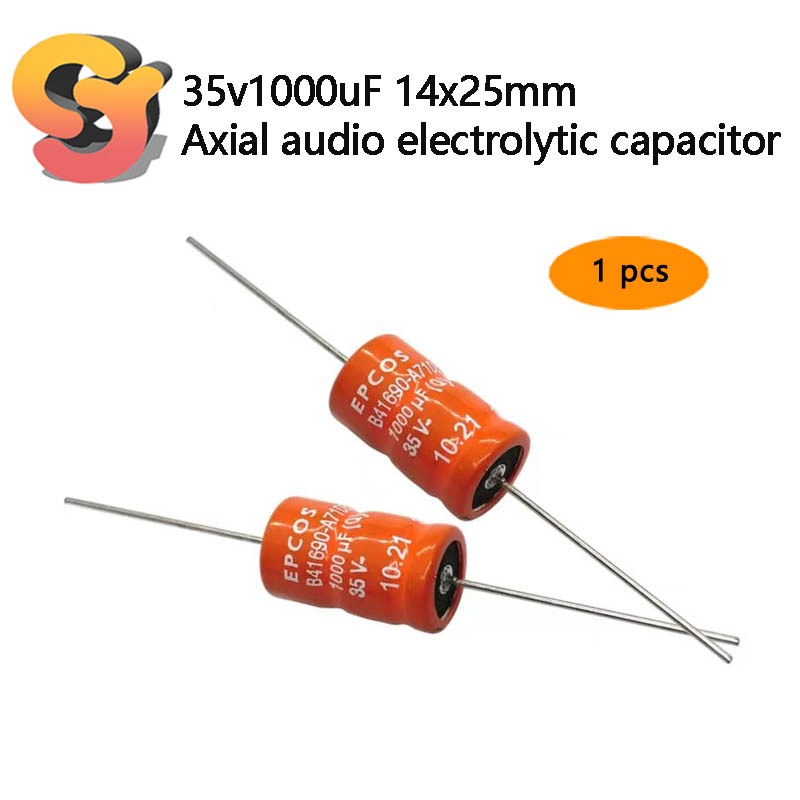 [สต๊อกพร้อม] 1 ชิ้นของแท้ใหม่เอี่ยม EPCOS 35v1000uF Axial Audio ...